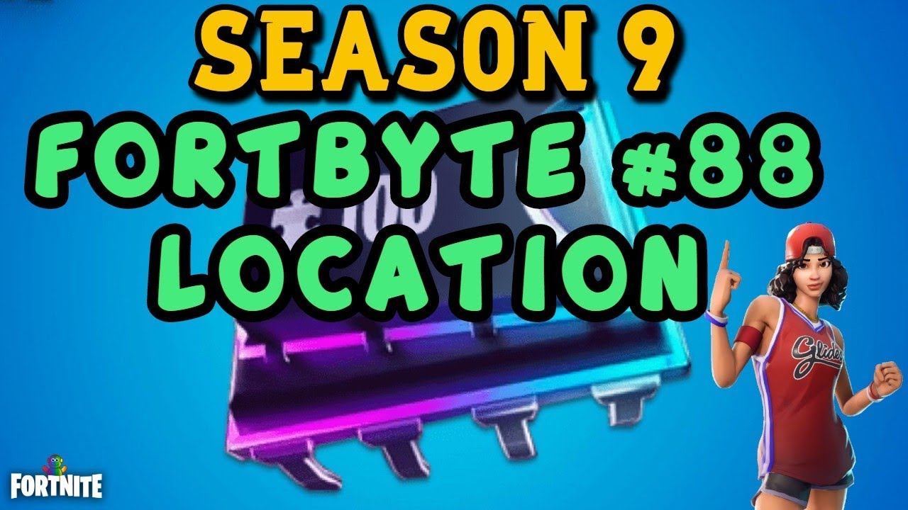 Fortnite Fortbyte #88 Location - Found somewhere within map location J3 ...