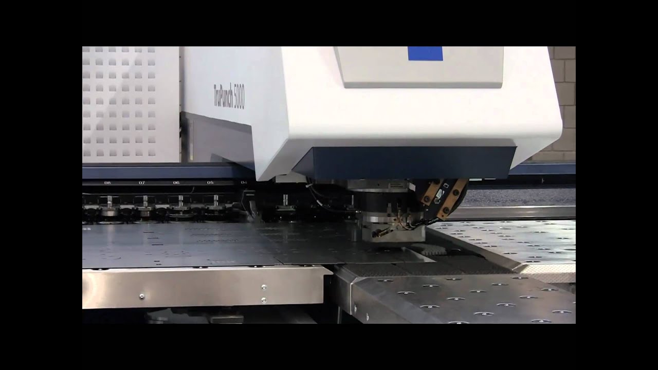 TruPunch 5000 with Sheet Master Demonstration by TRUMPF - Sterling ...