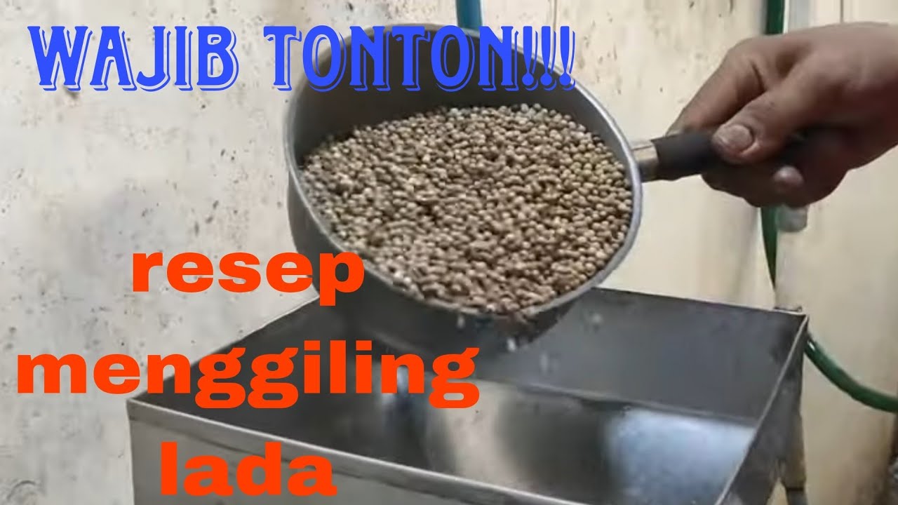 RESEP/ MENGGILING LADA DENGAN CEPAT,HALUS.DENGAN MESIN SERBAGUNA.PESAN ...