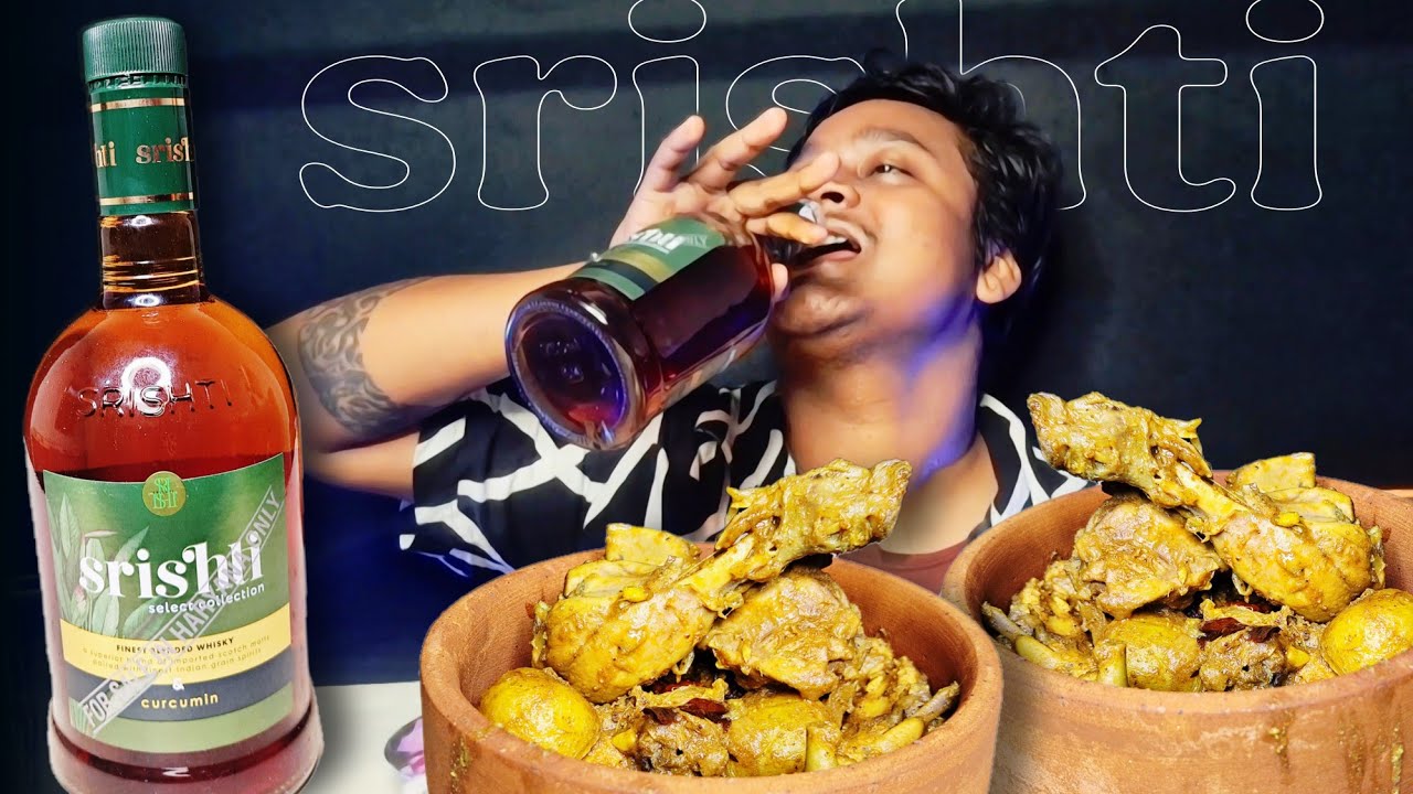 SRISHTI WITH BENGALI STYLE CHICKEN GRAVY @drinkingexplore1 - YouTube
