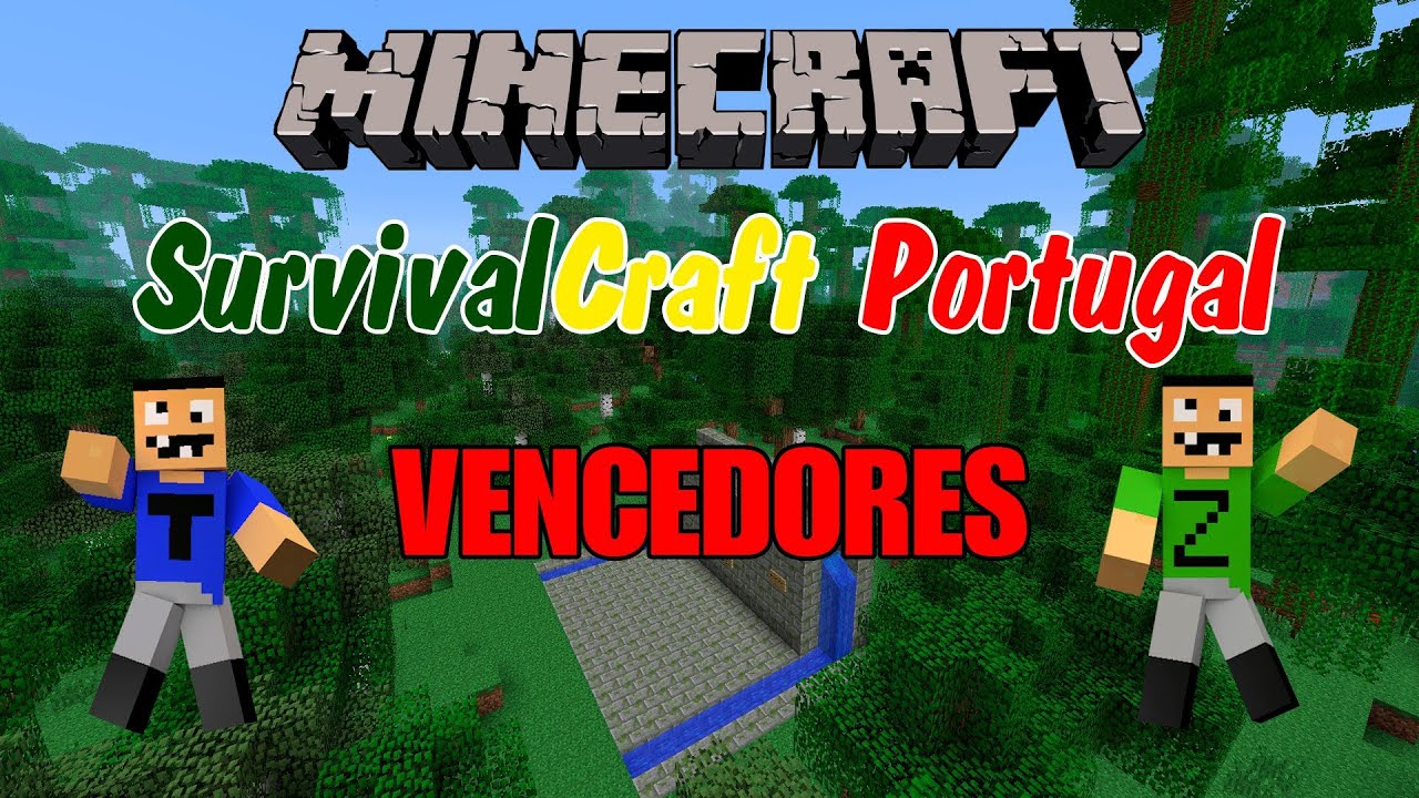 Minecraft - SurvivalCraft Portugal [VENCEDORES] - YouTube