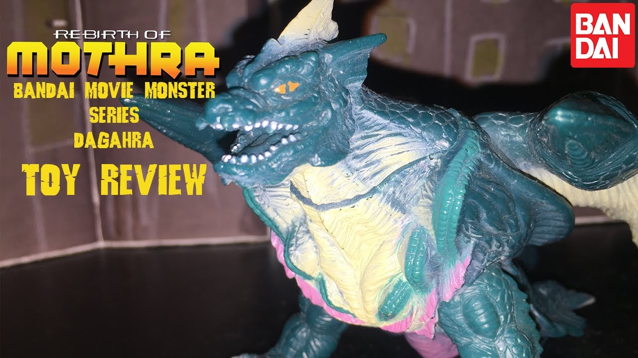 Bandai MMS Dagahra "Rebirth of Mothra II" (1997) Toy Review (+13) - YouTube
