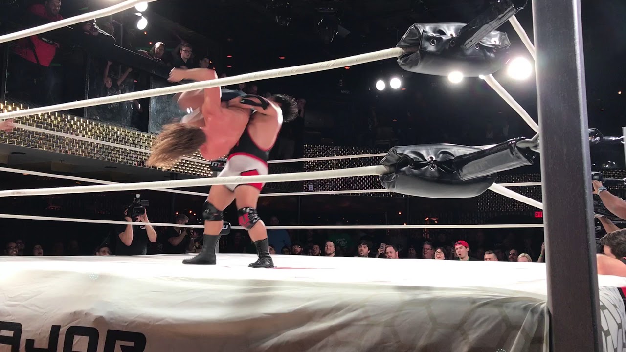 Jeff Cobb tosses Matt Riddle in MLW - YouTube