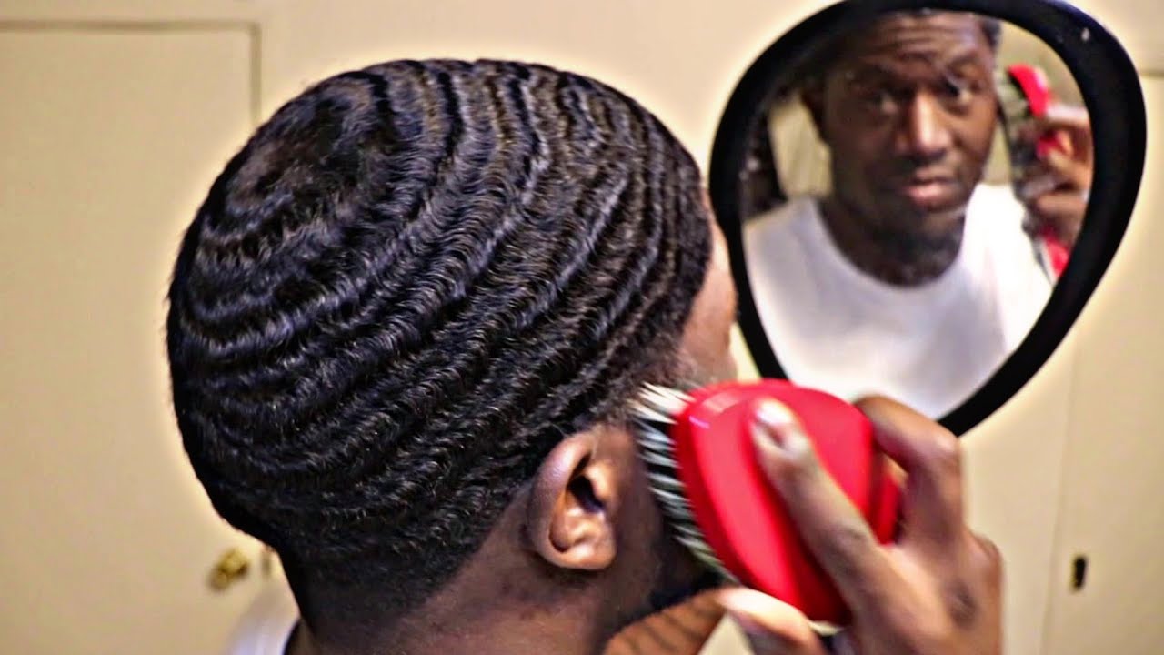 I BOUGHT MY FIRST TORINO PRO CURVE BRUSH| 360 WAVES BEEHIVE BRUSH SESSION - YouTube