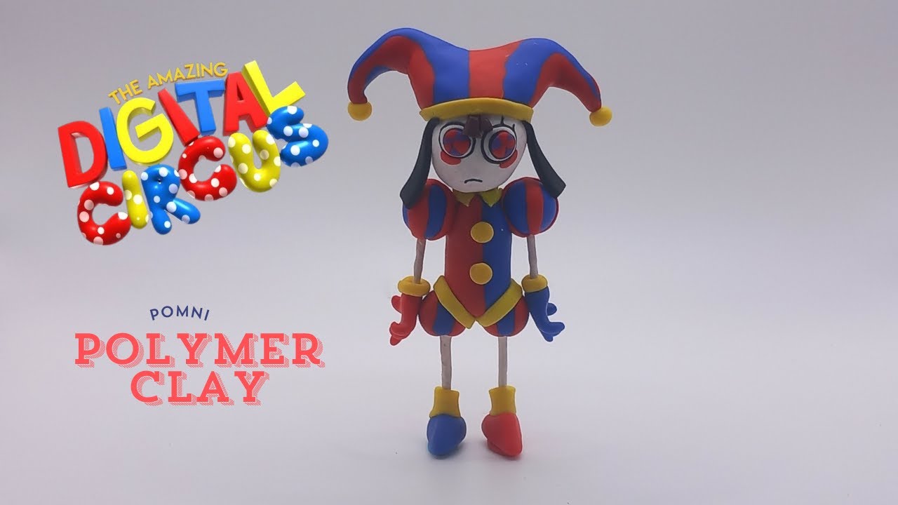 Pomni Digital Circus | Clay art tutorial | Diy - YouTube