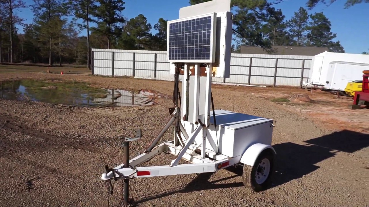 2011 RU2 Systems Inc Radar Speed Trailer VIN 2046 - YouTube