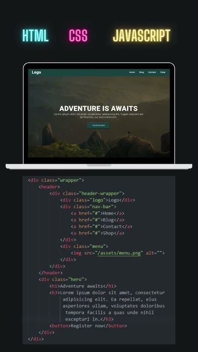 Create Html And Css Website Webdesign Frontend Htmlcssproject Coding Cssmagic