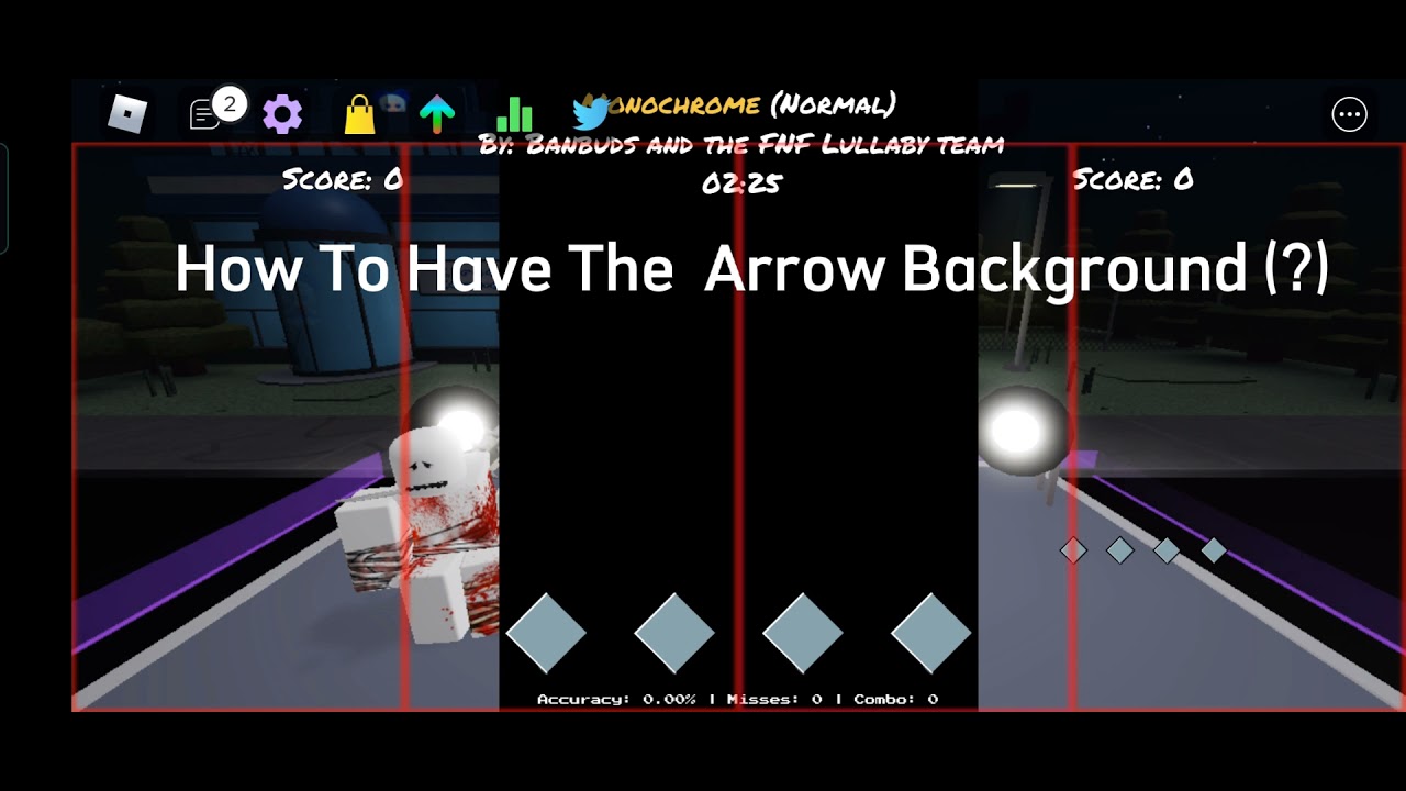 How To Have The Arrow Background (?) In Roblox Funky Friday - YouTube