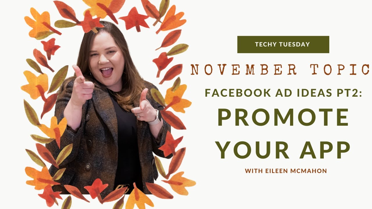 Techy Tuesday - Facebook ad Ideas: Promote My App - YouTube
