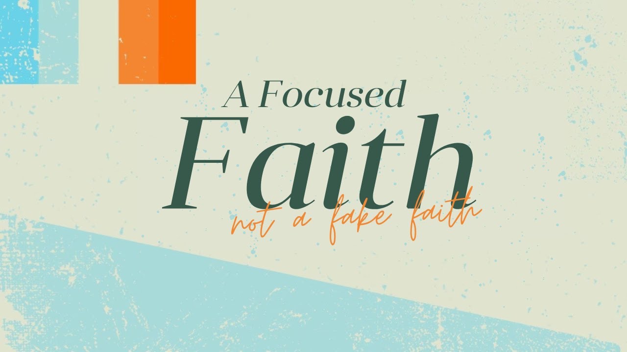 A Focused Faith | Faith | Pastor Keith Deal - YouTube