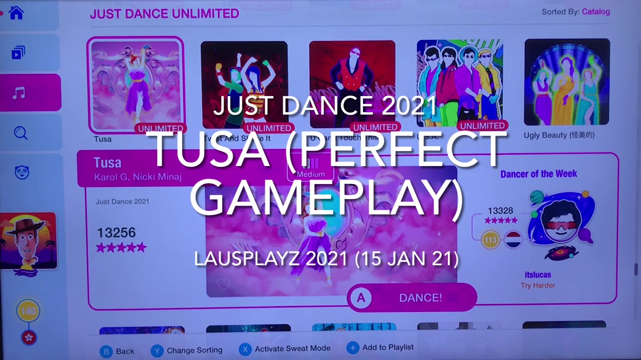 Just Dance 2021 - Tusa - KAROL G and Nicki Minaj - Perfect Score (13256 ...