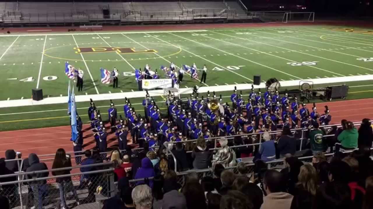 Townsend Jr High School Marching Band at the CVUSD District Showcase ...