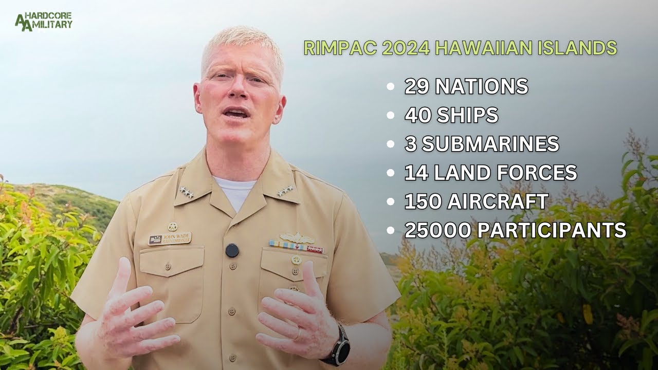 RIMPAC Commander U.S. 3rd Fleet Vice Adm. John Wade - YouTube