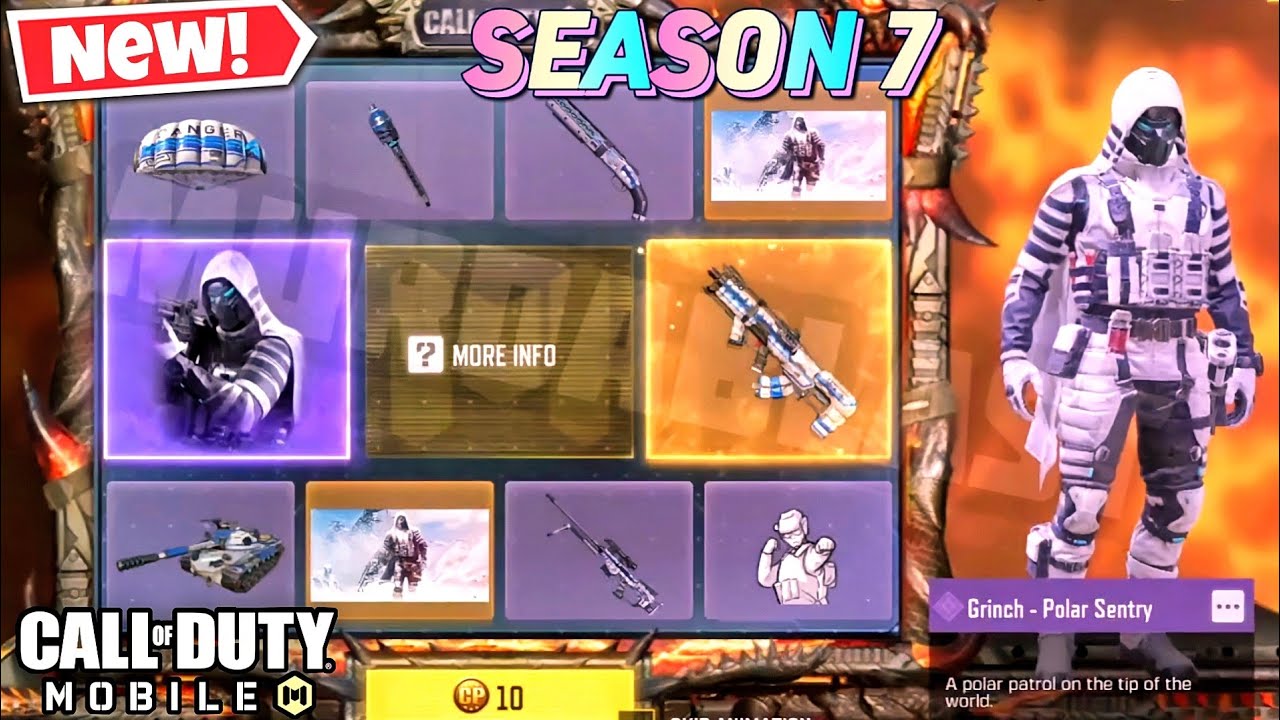 COD MOBILE LEGENDARY BK57 "FLASH FREEZE" + GRINCH "POLAR SENTRY" DRAW ...