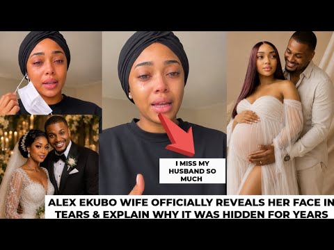 Alex Ekubo wife finally speaks as she unmasked her face in tears 😭💔