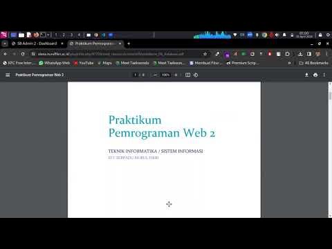 Pemrograman Web 2 : Cara Menambahkan dan Menghapus data dari database di PHP menggunakan PDO ...