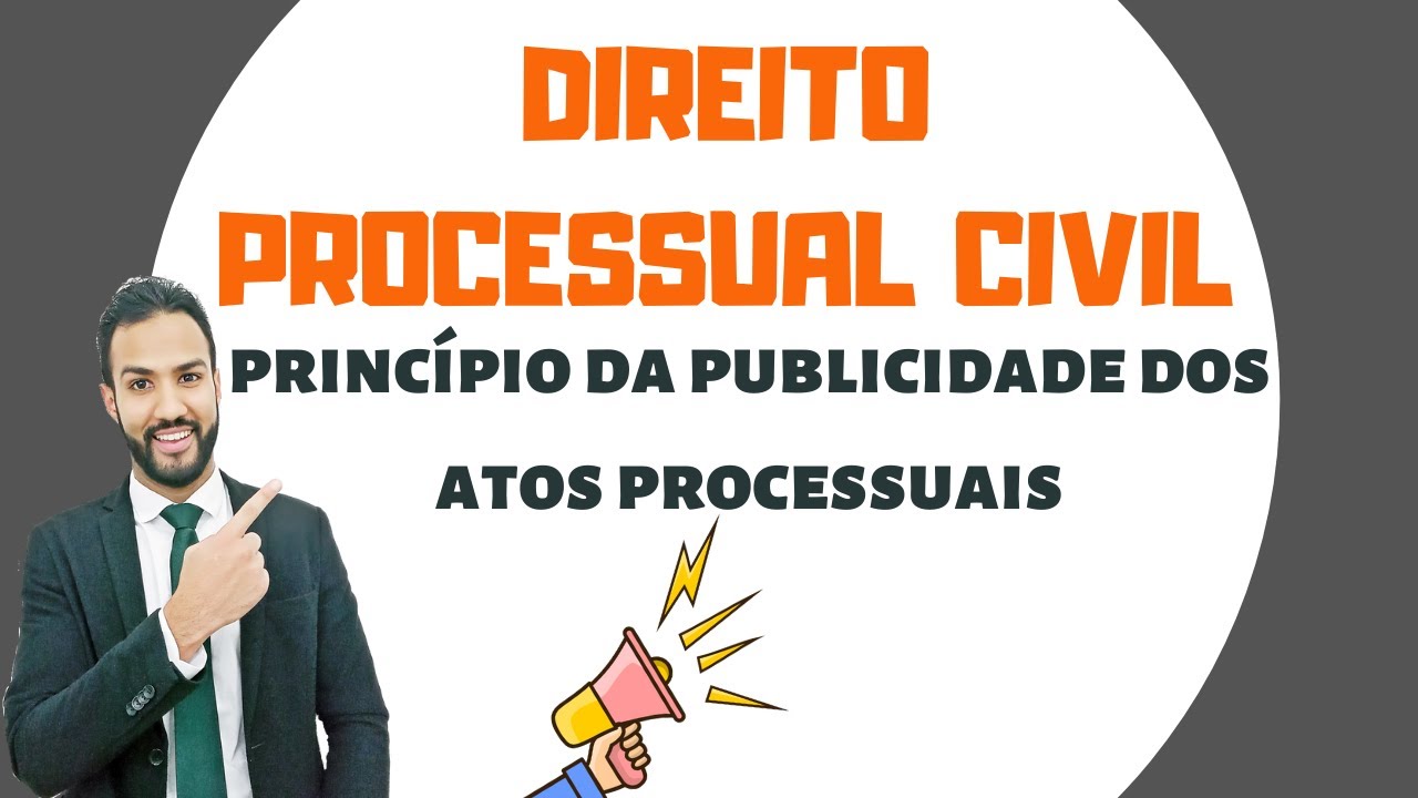 Publicidade Dos Atos Processuais - RETOEDU