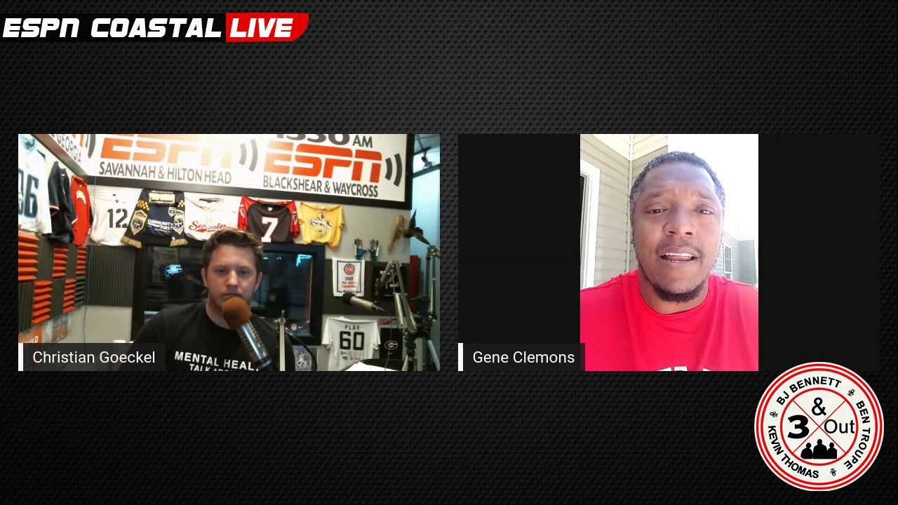 New Jenkins head football coach Gene Clemons joins ESPN Coastal - YouTube
