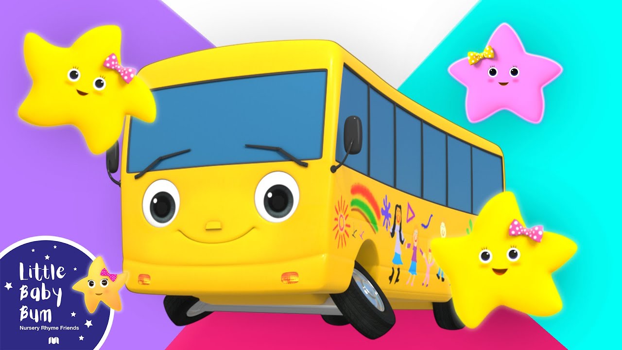 10 Little Buses + Wheels on the Bus ! | 🚌Wheels on the BUS Songs! 🚌 ...