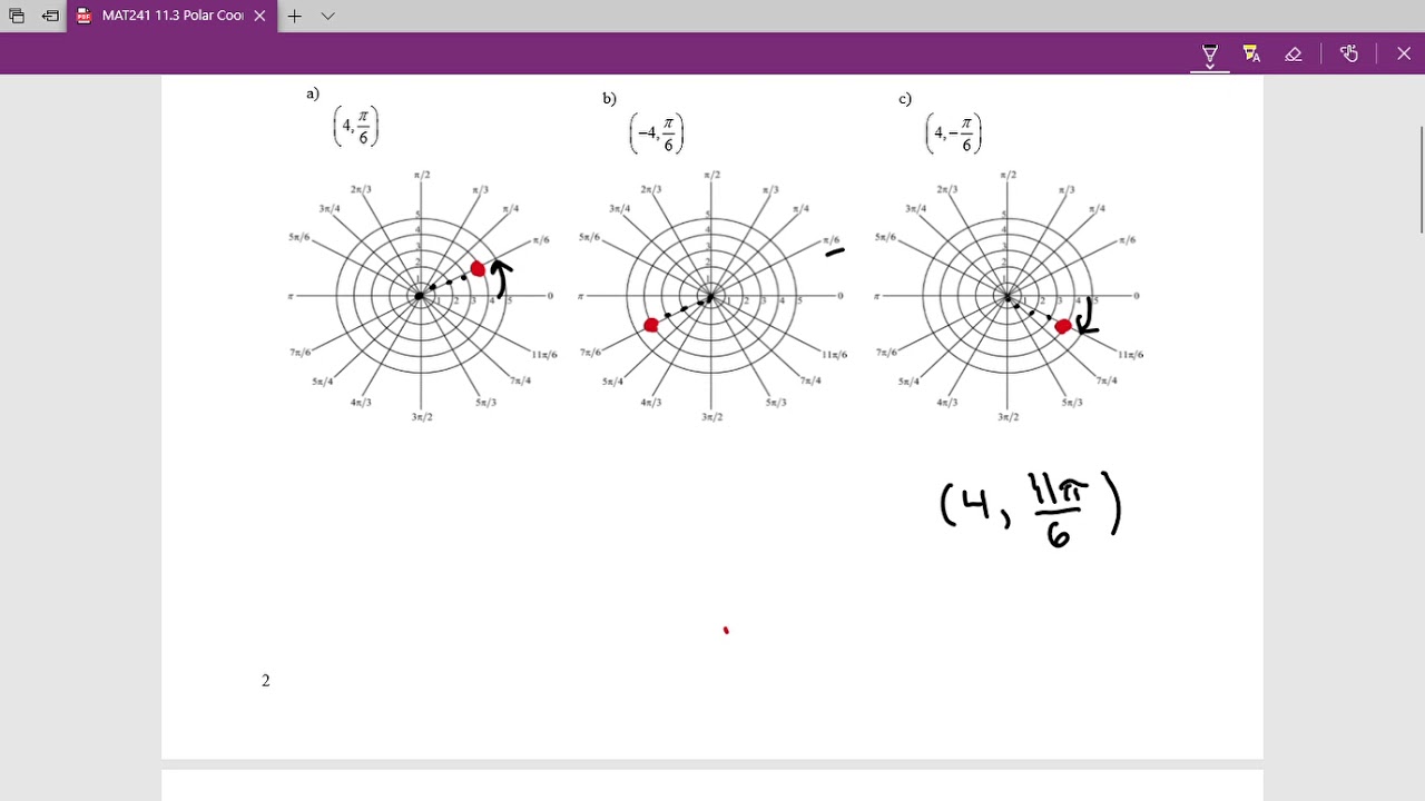 11 3 Definition Of Polar Coordinates YouTube 11 3 Definition Of Polar Coordinates YouTube