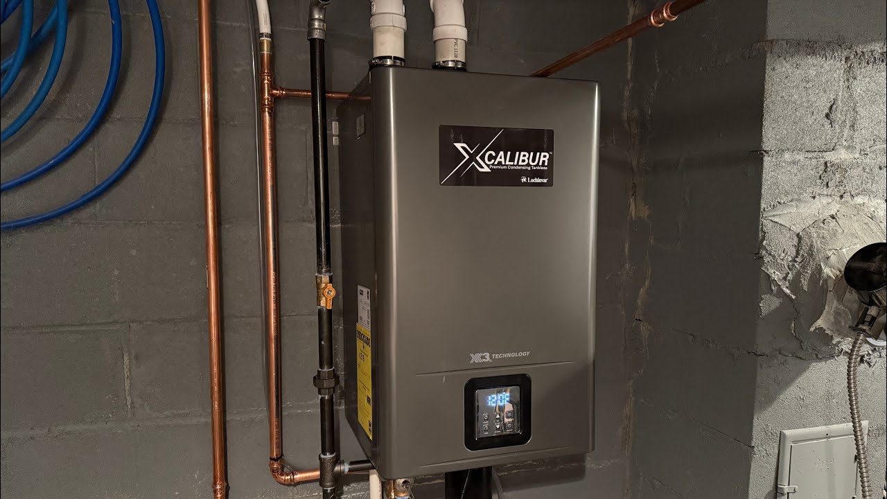 Considering Tankless? NEVER DESCALE EVER! Lochinvar XCalibur X3 Water ...