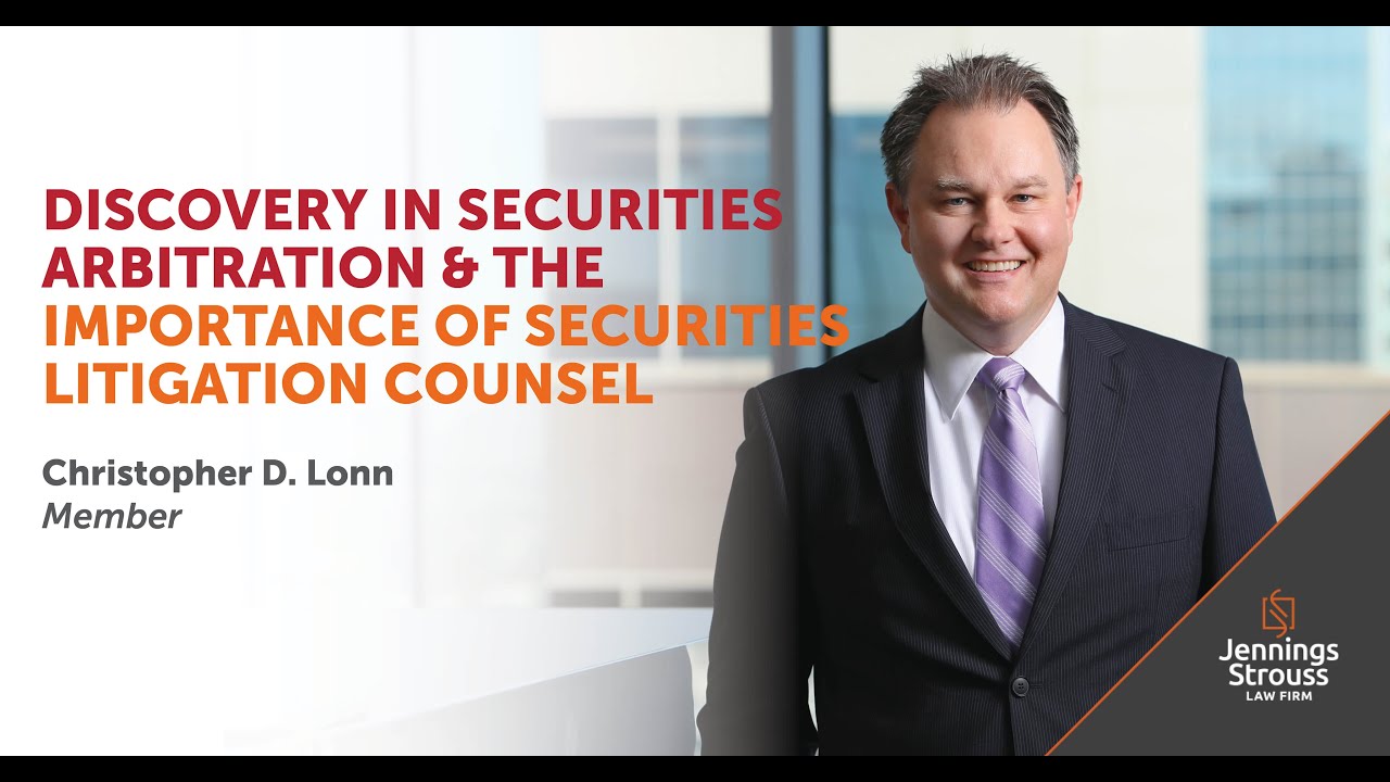 Discovery in Securities Arbitration & The Importance of Securities ...