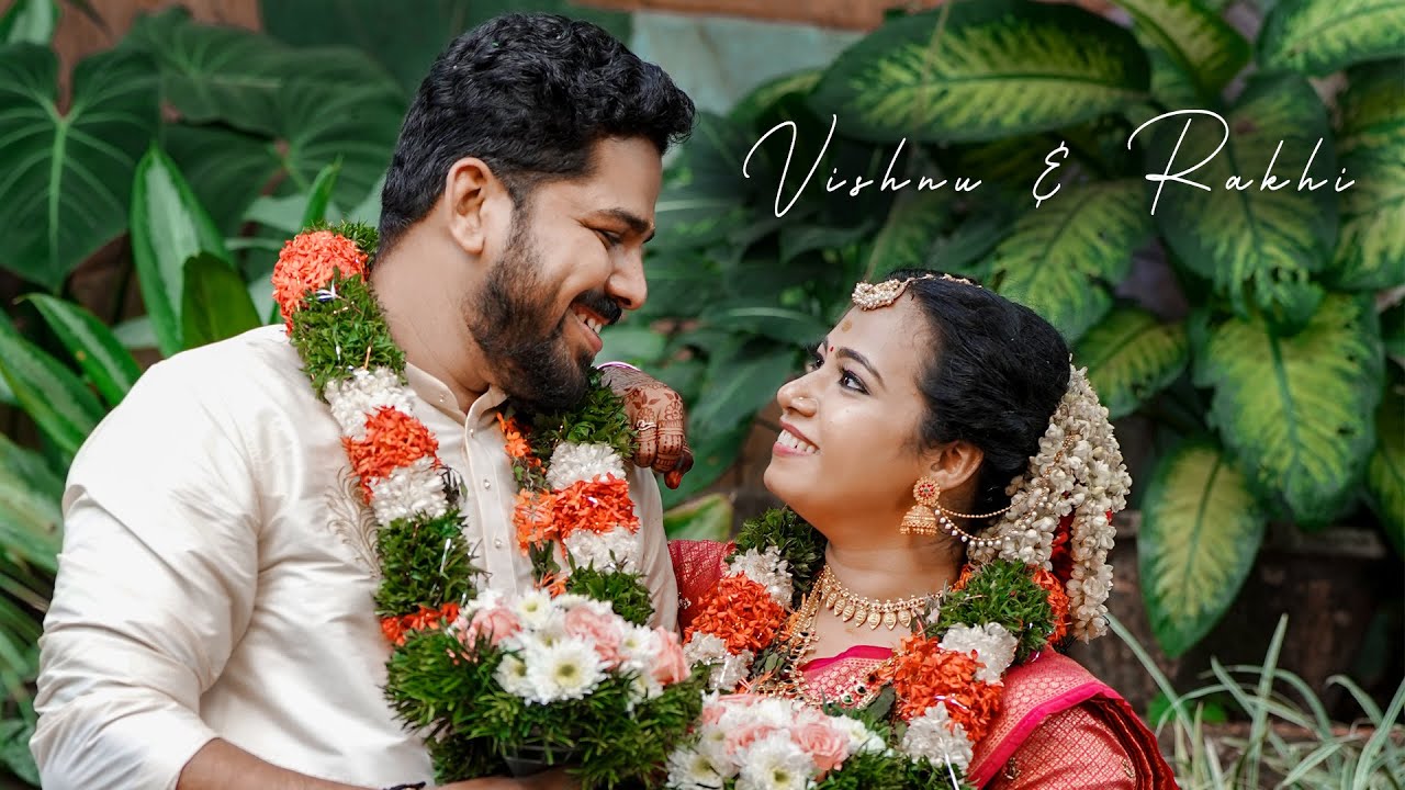 Vishnu & Rakhi Wedding Highlights | 2022 | Best Kannur Wedding - YouTube