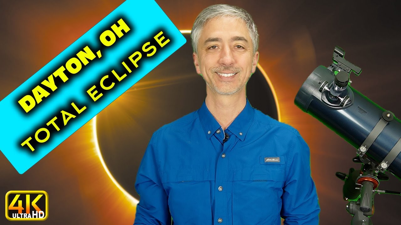 Dayton Ohio Total Solar Eclipse Planning April 8, 2024 (4k UHD) - YouTube