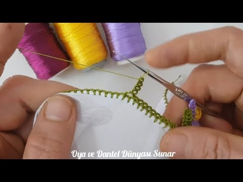 2912 - Yeni Bir Fıstık Doğuyor Tığ Oyası Yapımı