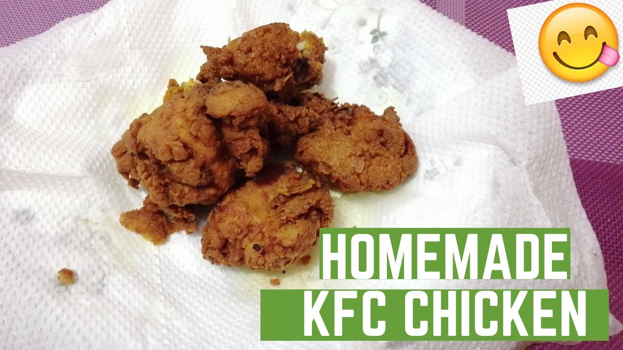 Homemade KFC Fried Chicken | Kentucky Fried Chicken, Spicy Chicken Fry ...