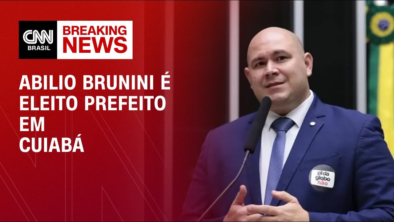 Abilio Brunini é eleito prefeito em Cuiabá | CNN Eleições - YouTube