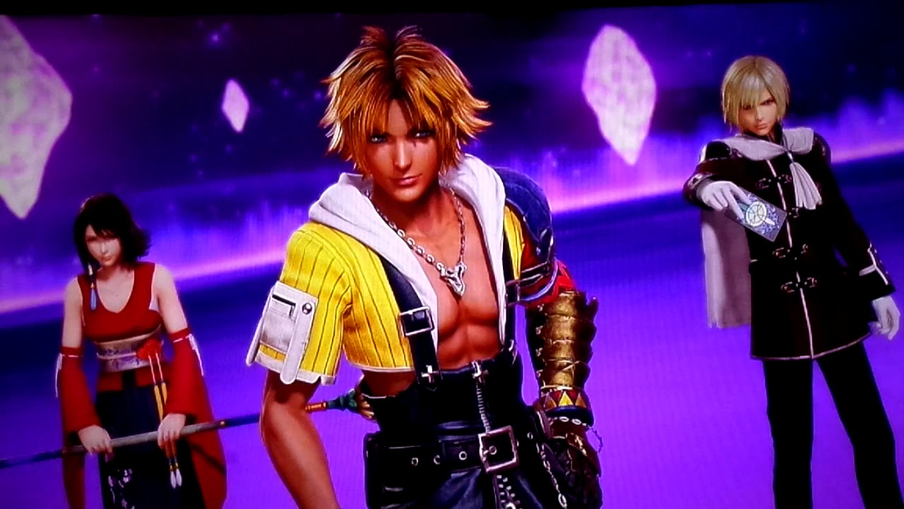 Dissidia Final Fantasy NT - Summon Trials - Tidus - YouTube