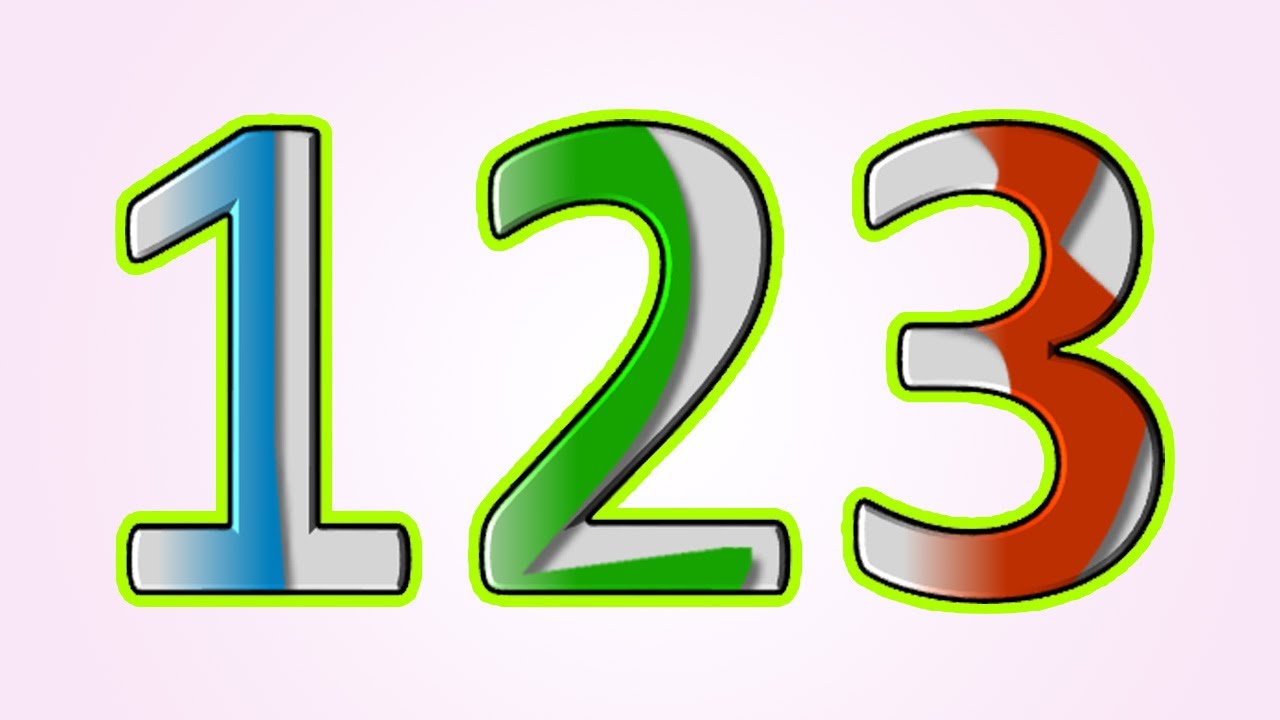 123 Numbers | Number Counting | 1 to 10 Numbers | One two three ...