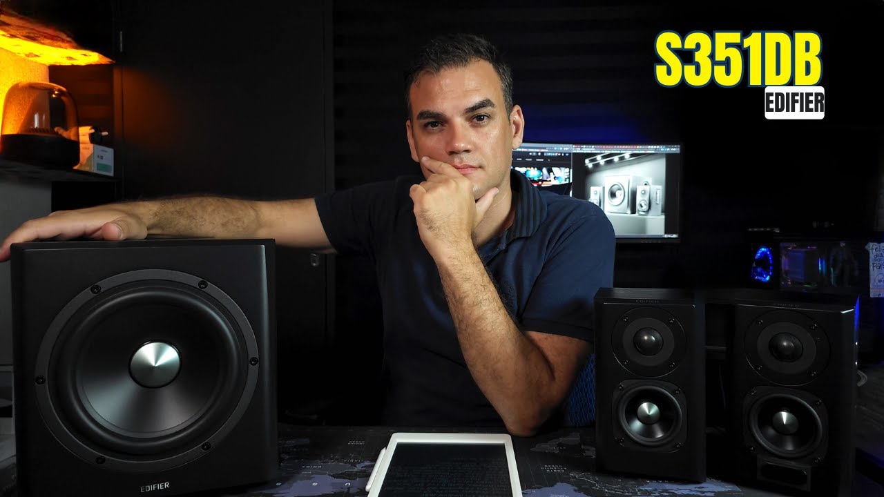 EDIFIER S351DB Tem som forte e de qualidade | Review Completo - YouTube