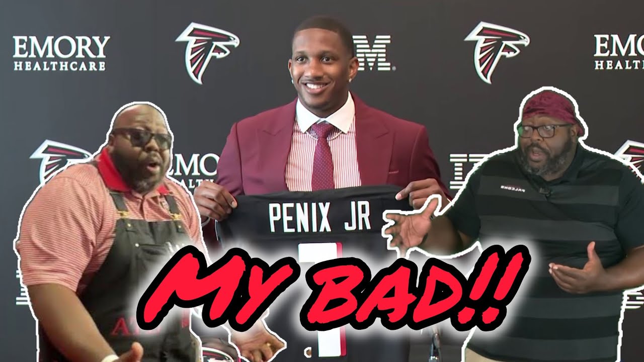 I’m Sorry Michael Penix Jr! Atlanta Falcons Fan Rethinks Reaction To ...