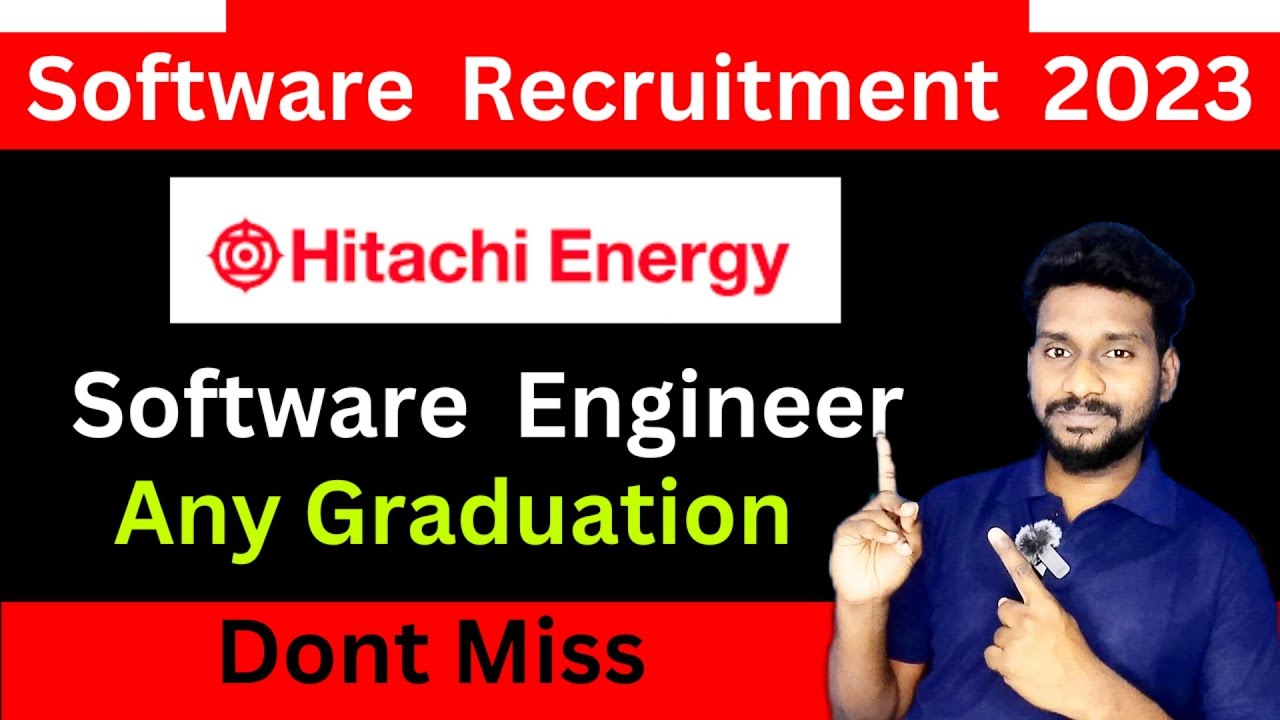 Hitachi Energy software quality Engineer | latest software job ...