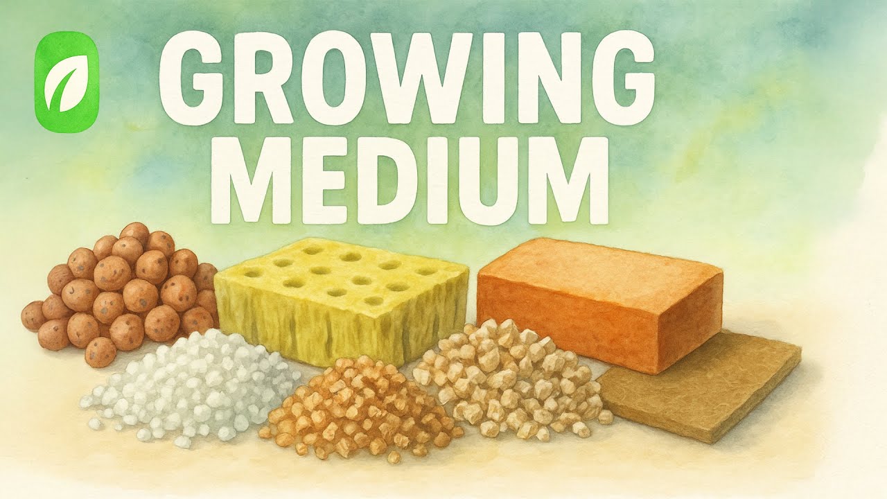 Mastering Hydroponics: Choosing the Perfect Growing Medium - YouTube