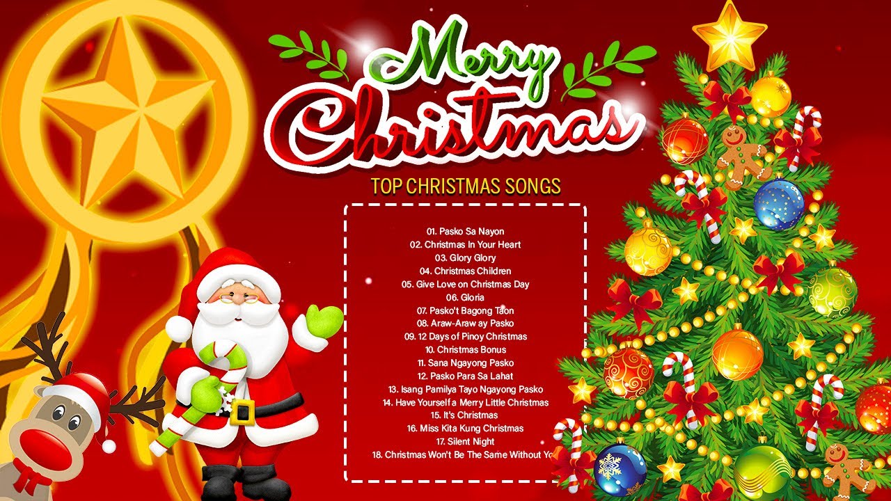 Paskong Pinoy 2022 Traditional Filipino Christmas Carols 🎁 Best Tagalog ...