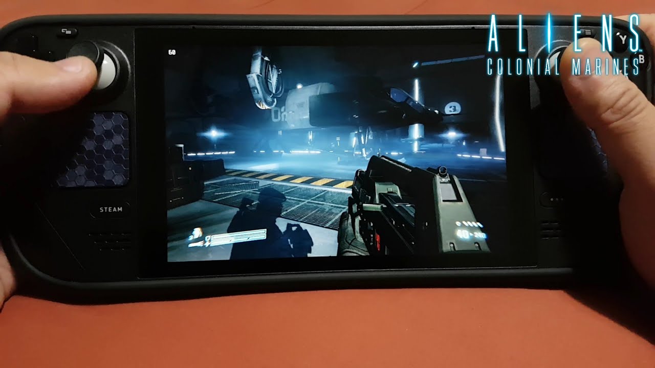 Aliens: Colonial Marines on Steam Deck - YouTube
