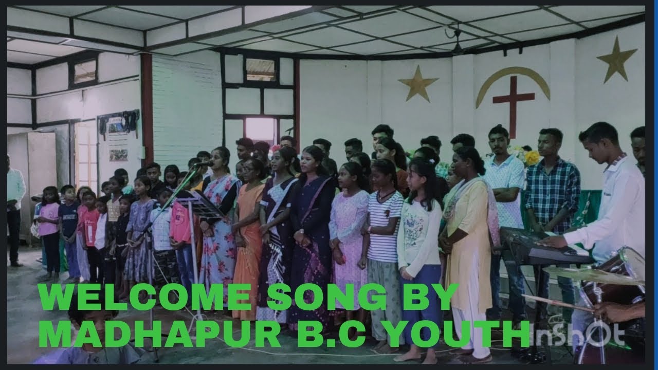 Assamese Christian Welcome song ll By Madhapur B.C Youth - YouTube