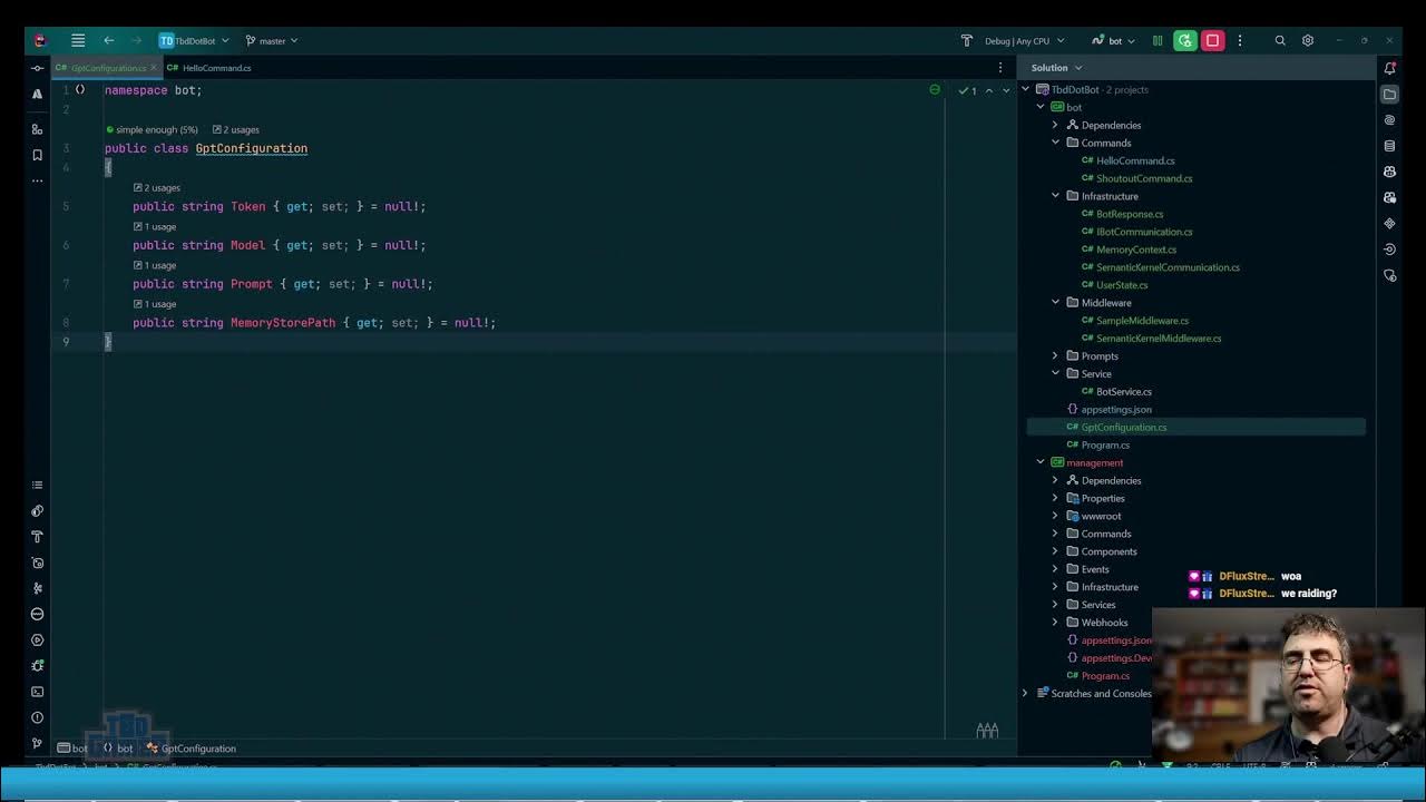 Random / Bot Dev / Tinkering [C#/SQL] - YouTube