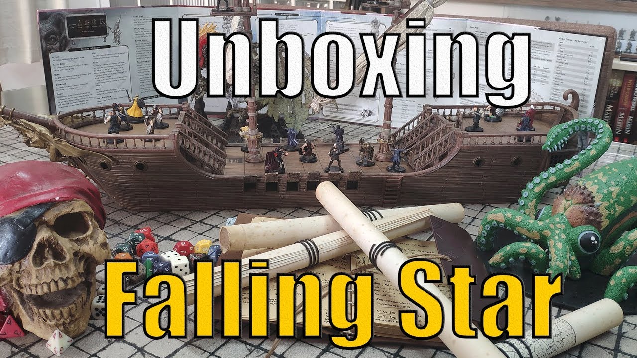 D&D 5e Icons Of The Realms Unboxing FALLING STAR ! - YouTube