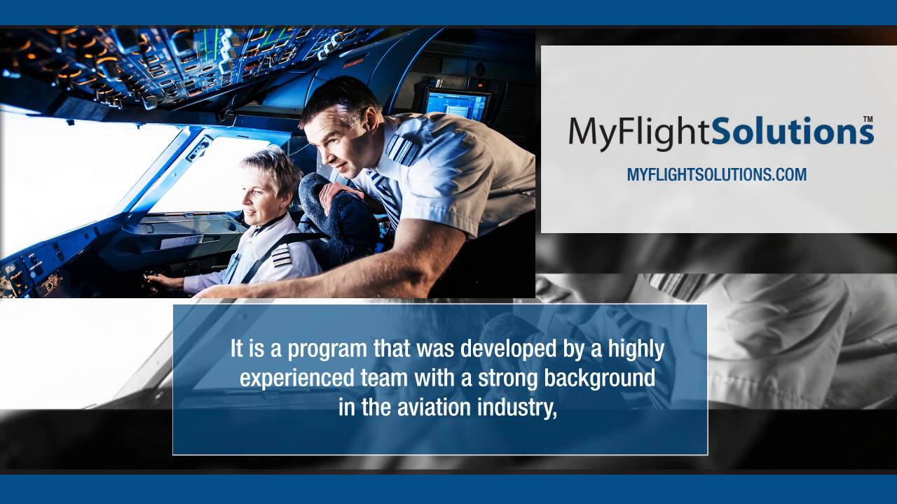 Experience highly structured training environment with My Flight ...