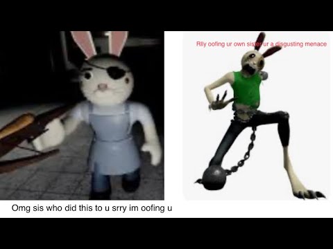 Piggy build mode (bonnet vs bunny decay) credit @VoidzzTheNPC for the ...
