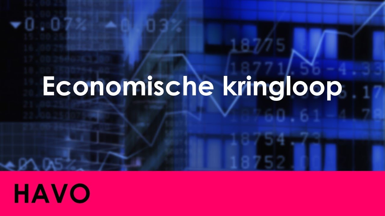 Economische kringloop - Economie voor havo - Verdienen & Uitgeven - YouTube
