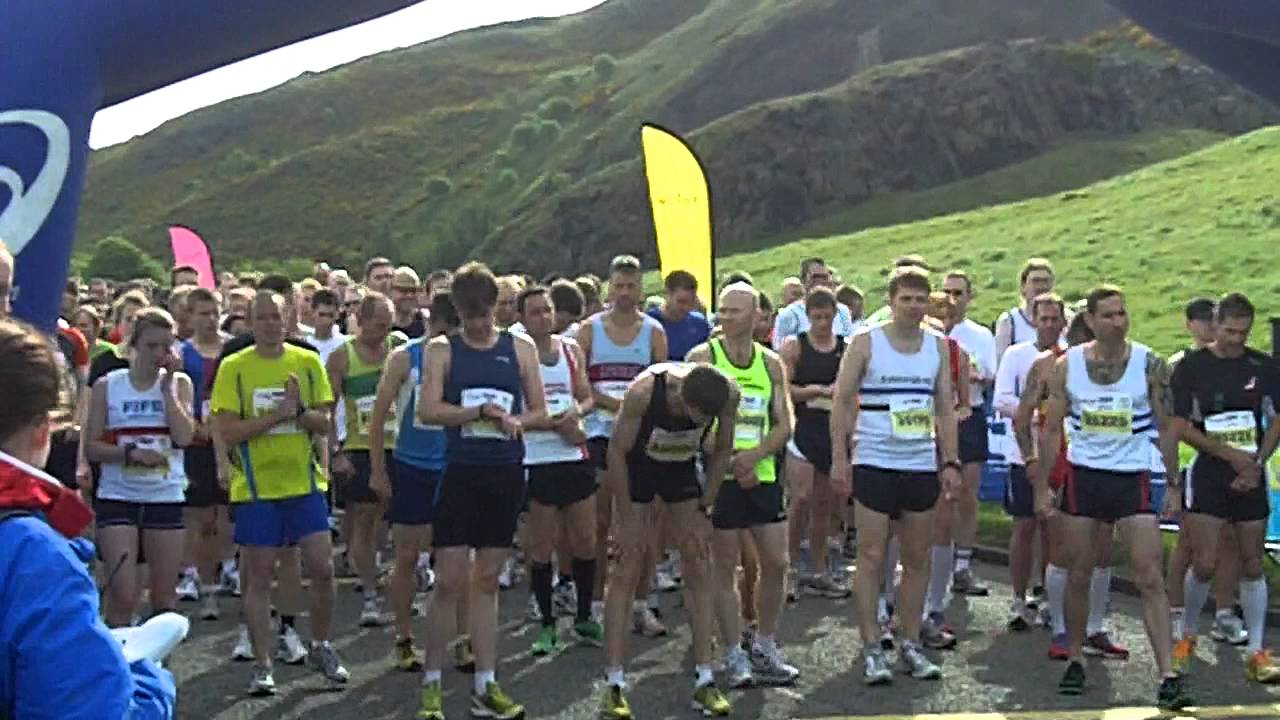 The start of the Edinburgh Marathon Festival 10k - YouTube