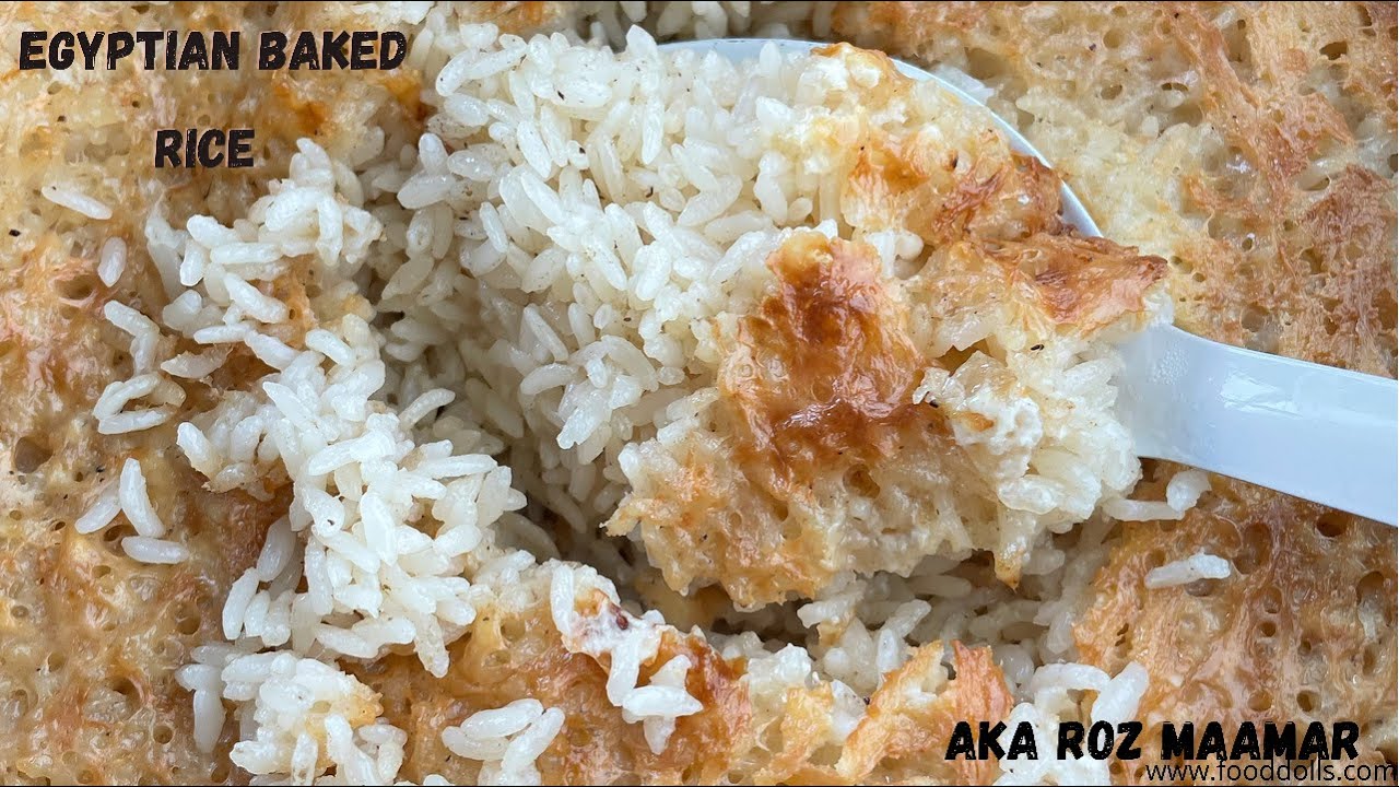 Egyptian Baked Rice aka Roz Maamar #shorts - YouTube