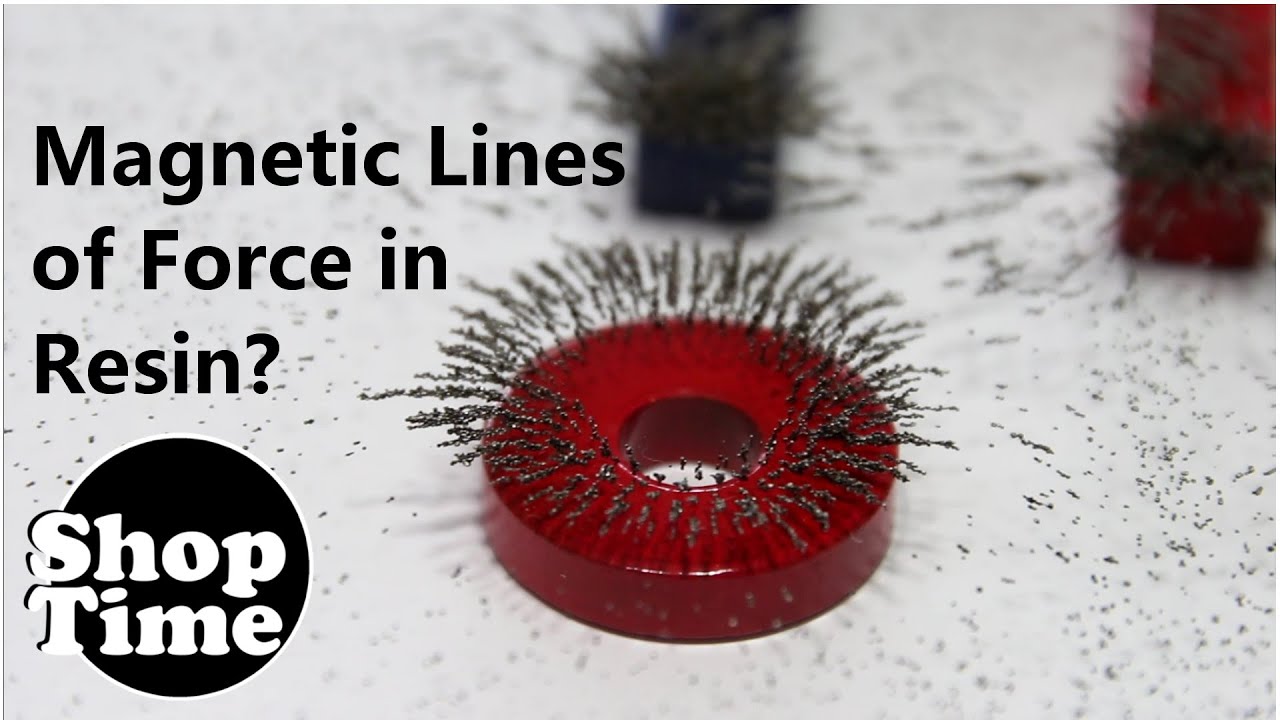 Capturing Magnetic Lines of Force in Resin?: Social Distancing Day 5 ...