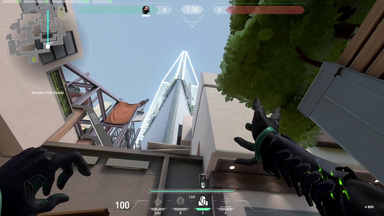 Viper attacking A Split wall - YouTube