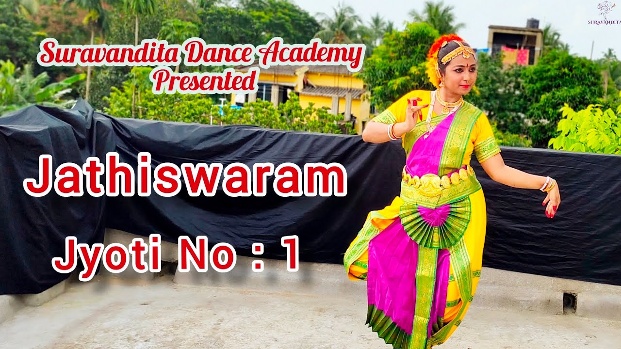 Jathiswaram / Jyoti No 1 / #jathiswaram Tutorial / Bharatnatyam Dance ...